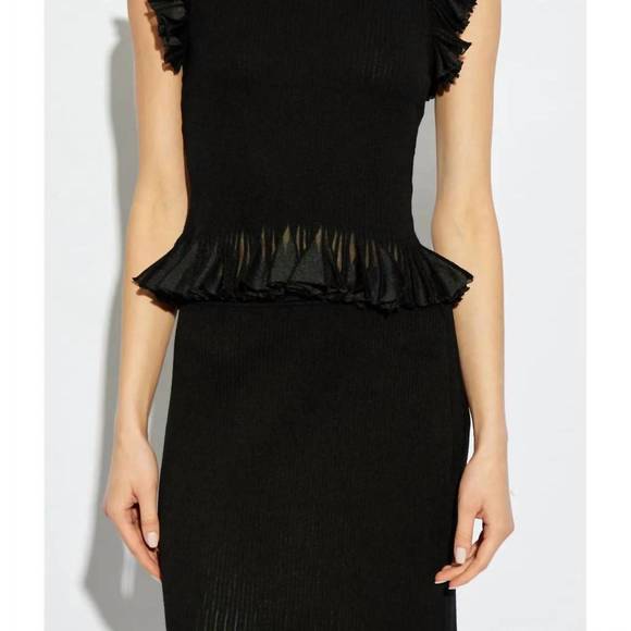 Ulla Johnson | Tops | New Ulla Johnson Lelia Top In Noir | Poshmark